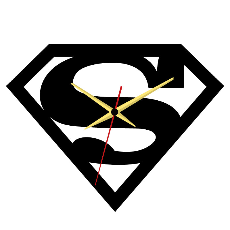Superheroes Acrylic Clock